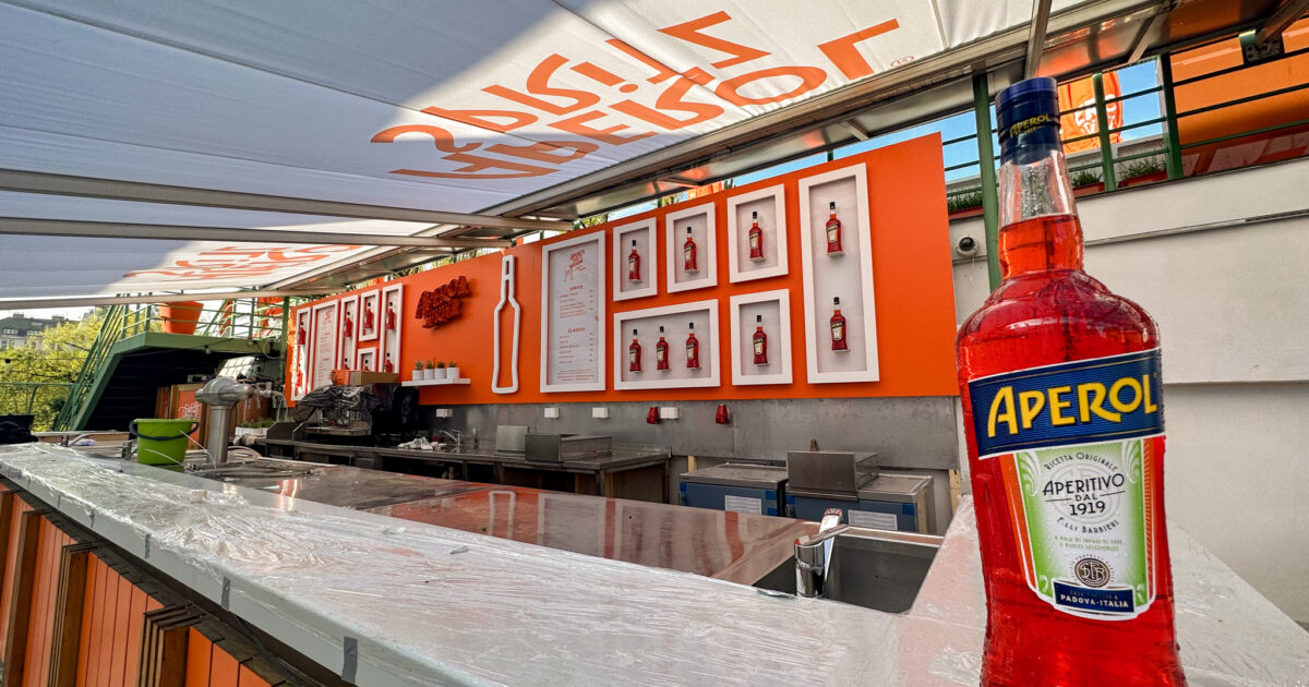 Aperol Spritz Terrace Prague | revolvers creative
